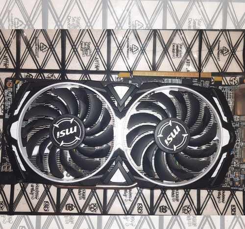 Видеокарта Msi Armor Rx 580 8gb