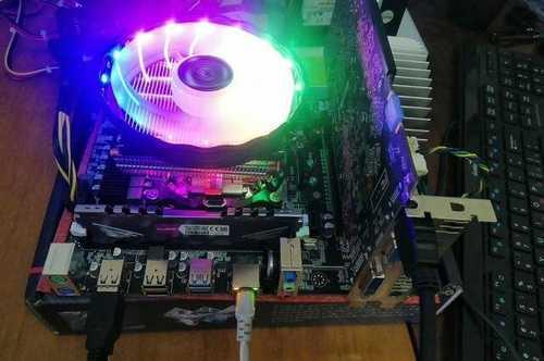Плата X99 + сpu 20потоков + 16Гб DDR4 + кулер