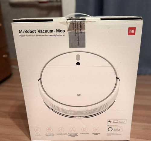 Робот пылесос xiaomi mi robot vacuum mop моющий