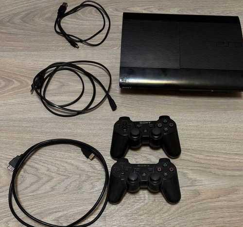 Sony PlayStation 3 super slim 500gb прошитая