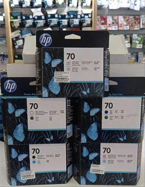 Головки hp70 c9404a c9405a c9406a 23/24гг