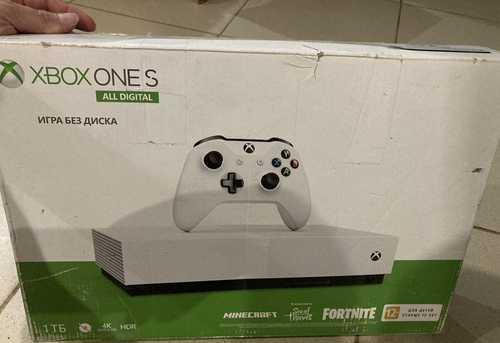 Xbox One S 2 геймпада 1tb