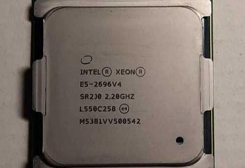 Лот:2 процессора Intel Xeon E5-2696v4 2.2GHz SR2J0
