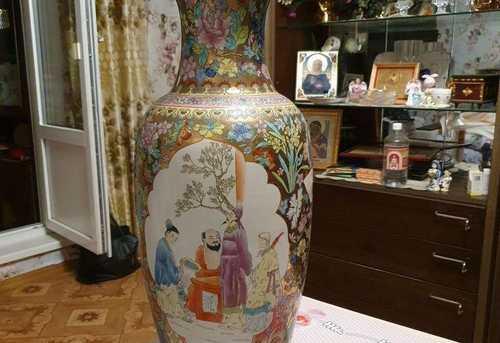 Напольная китайская ваза