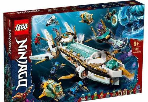 Lego Ninjago Лего 71756 Подводный Дар Судьбы, новы