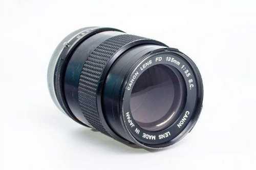Canon lens FD 135mm f3.5 S.C