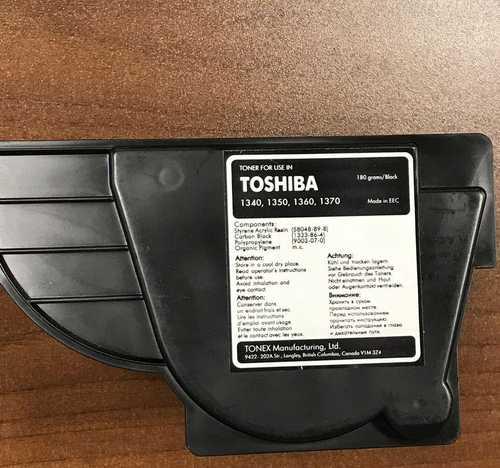 Тонер-картридж для toshiba 1340/1350/1360/1370