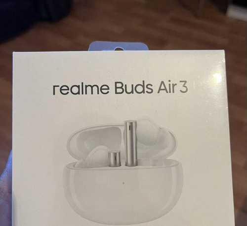Наушники Realme Buds Air 3 RMA2105 White. Новые