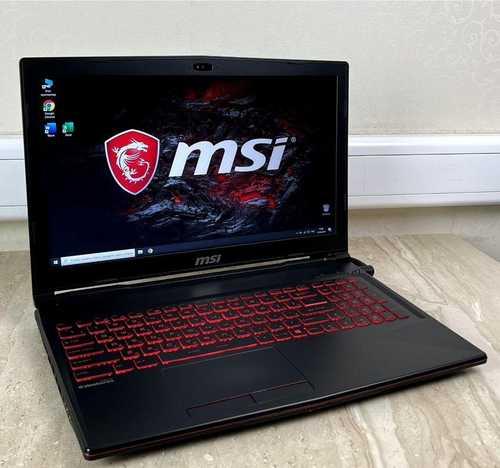 Игровой MSI GL63 (i5-8300H/ GTX 1050/ SSD+HDD)