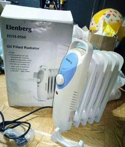 Масляный радиатор Elenberg HSM-0560 600 Вт