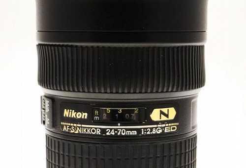 Объектив Nikon Nikkor AF-S 24-70mm f/2.8G ED