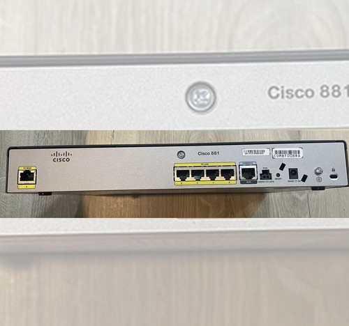 Маршрутизатор cisco 881 K9 v01