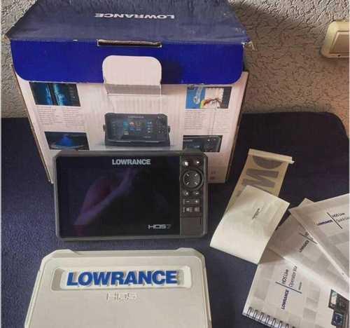 Эхолот lowrance hds 7 live с датчиком