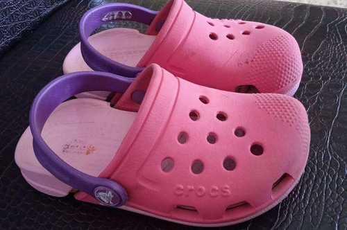 Детские шлёпанцы Crocs р. 9