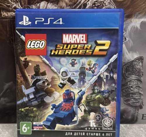 Диск lego marvel super heroes 2 для ps4