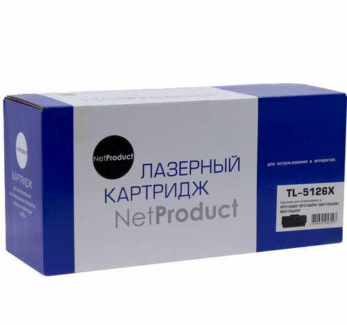 Черный, vt-85182, Картридж NetProduct TL-5126X Pan