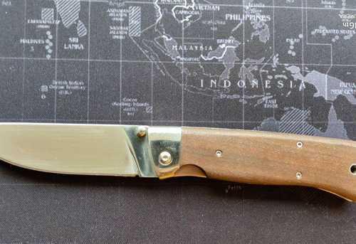 Нож складной Стерх, сталь AUS-8, рукоять орех