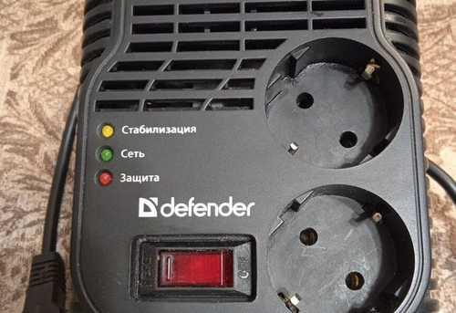 Стабилизатор напряжения Defender AVR initial 1000