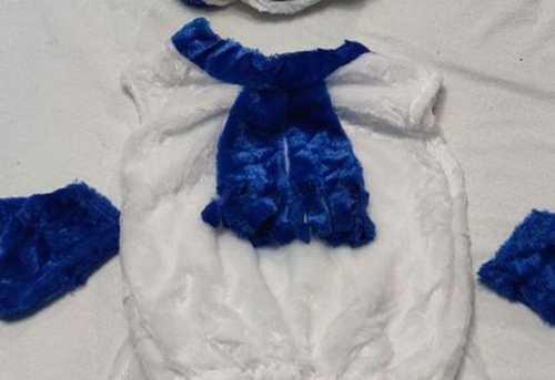 Новогодний костюм снеговика 104 110
