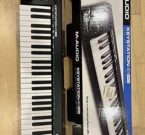 Midi клавиатура m-audio keystation 49 mk3