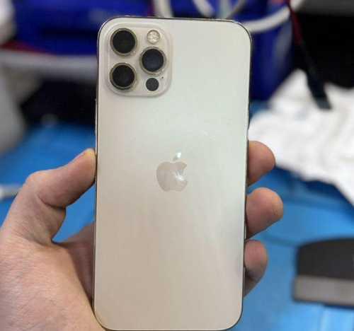 Корпус iPhone 12 Pro gold оригинал в сборе снятый