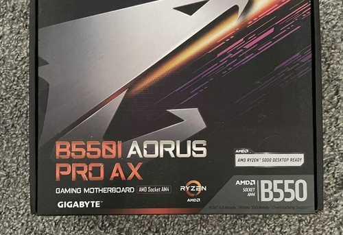 Материнская плата gigabyte b550i aorus pro ax