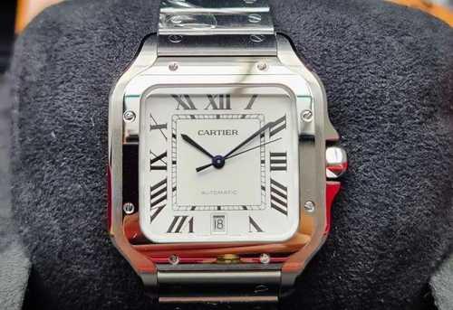 Часы Cartier Santos мужские Large model, новые