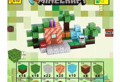 Магнитный конструктор Minecraft