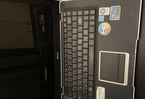 Ноутбук MSI x400