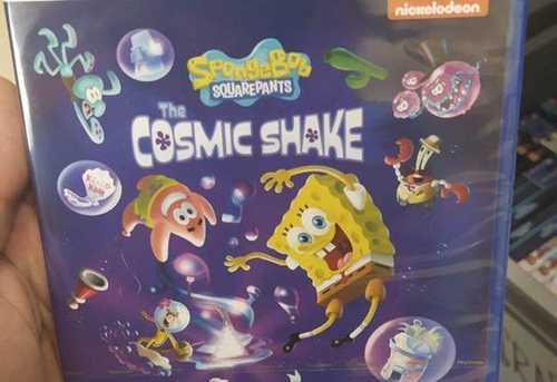 Spongebob squarepants THE cosmic shake PS4, русс