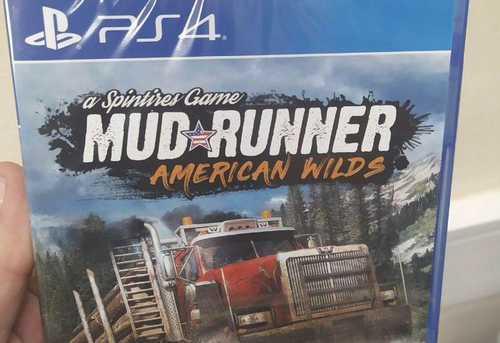 Spintires: mudrunner american wild PS4, русская В