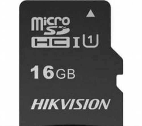 Карта памяти 16Gb (SD, micro) Hikvision C1