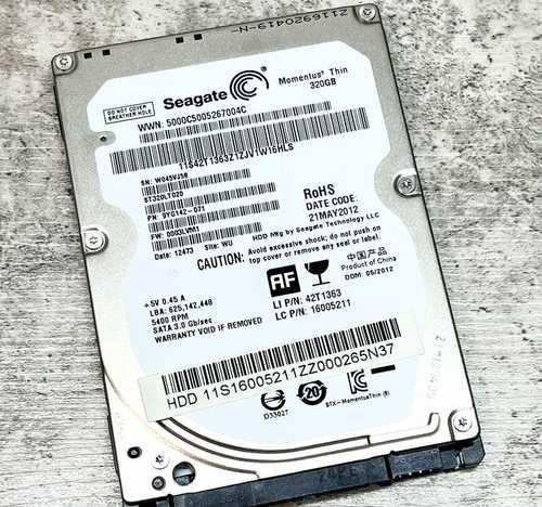 Жесткий диск ST320LT020 Seagate 320Gb