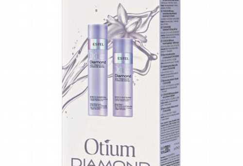 Набор для гладкости и блеска волос otium diamond