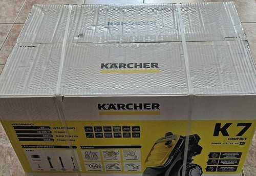 Мойка высокого давления Karcher K 7 Compact, новая