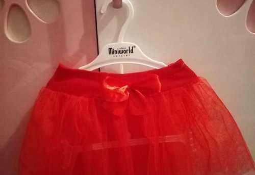 Новогодняя юбка для девочки Боди Шапка