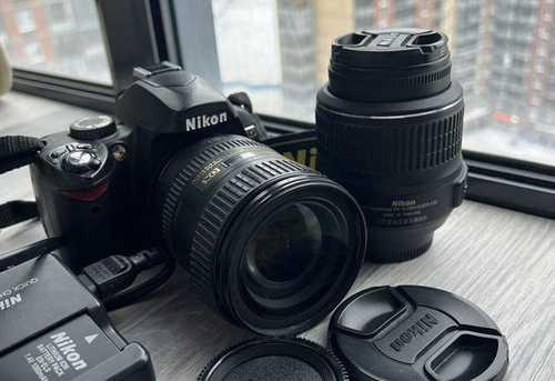 Фотоаппарат Nikon D60+объектив Nikkor AF-S DX