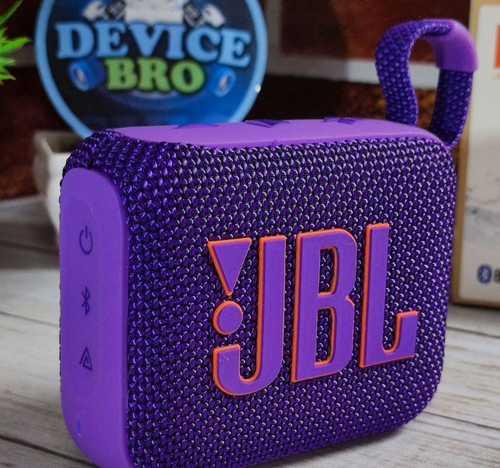 Музыкальная колонка JBL Go 4 Purple (Гарантия)