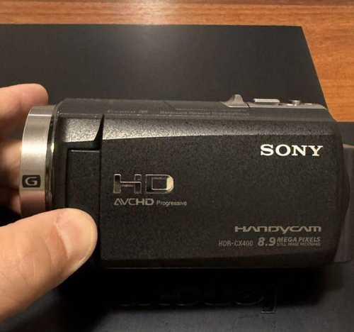 Видеокамера sony hdr cx 400