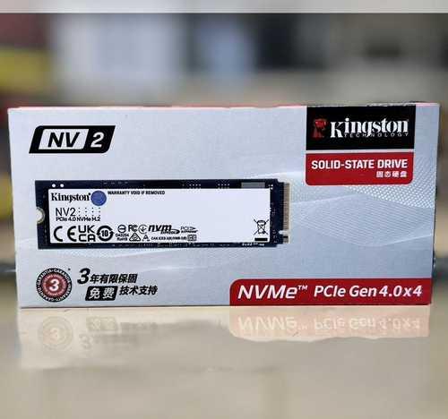 500Gb SSD nvme M.2 Kingston NV2 (Gen4x4)