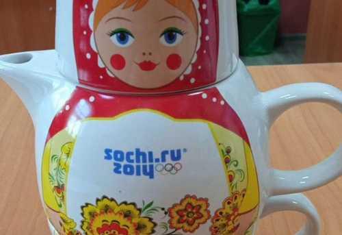 Чайник заварочный Олимпиада Сочи 2014