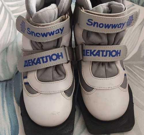 Лыжные ботинки детские 30-31 р-р 19,5см