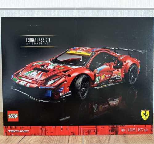 Lego 42125 Ferrari 488 GTE