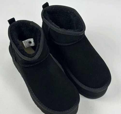 Угги UGG Ultra Mini Platform Black