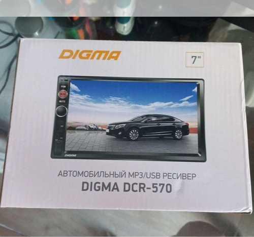 Автомобильный mp3/USB ресивер digma DCR-570