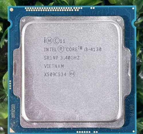 Процессор (Intel, Core i3, 4130 2/4 3.4GHz, хорошее, LGA 1150)