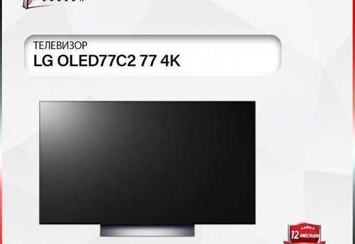 Телевизор LG oled77C2LA 77" 4K UHD, черный