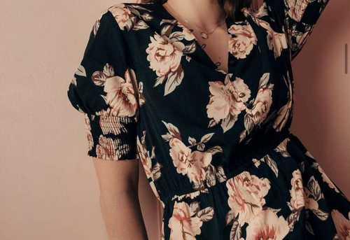 Платья летние Boohoo с цветочным узором мини/миди