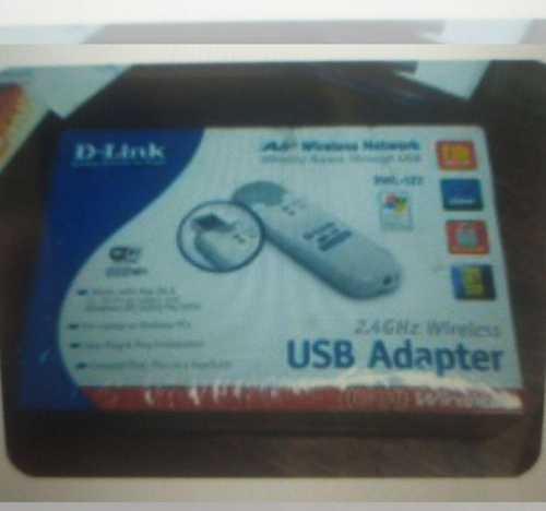 USB Adapter WiFi Network D-Link DWL-122 новый