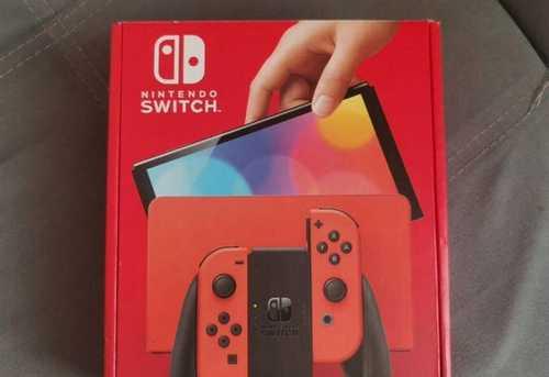 Nintendo switch oled mario red Edition